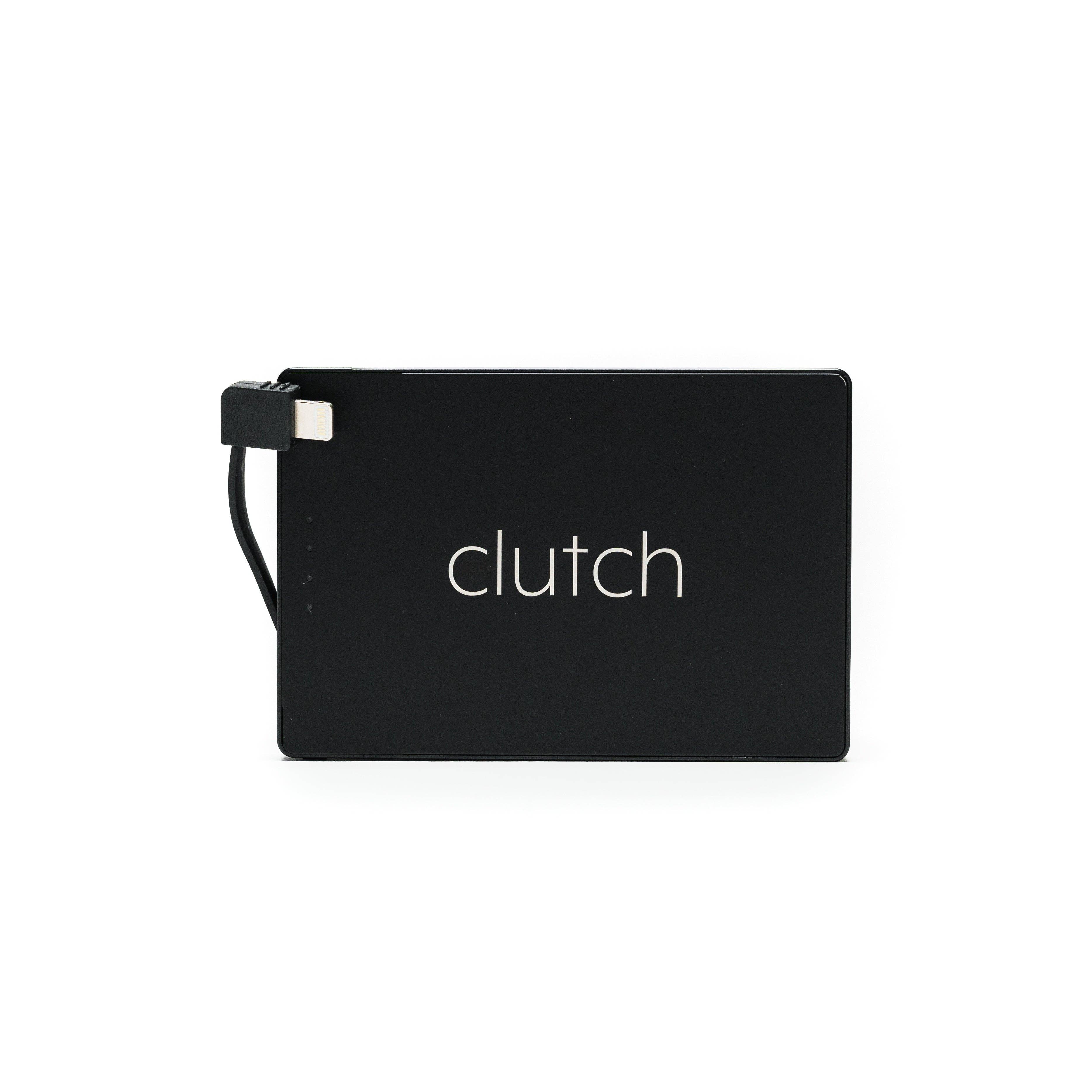 Clutch: World's Thinnest Phone Charger (iPhone 14 & below - Black ...